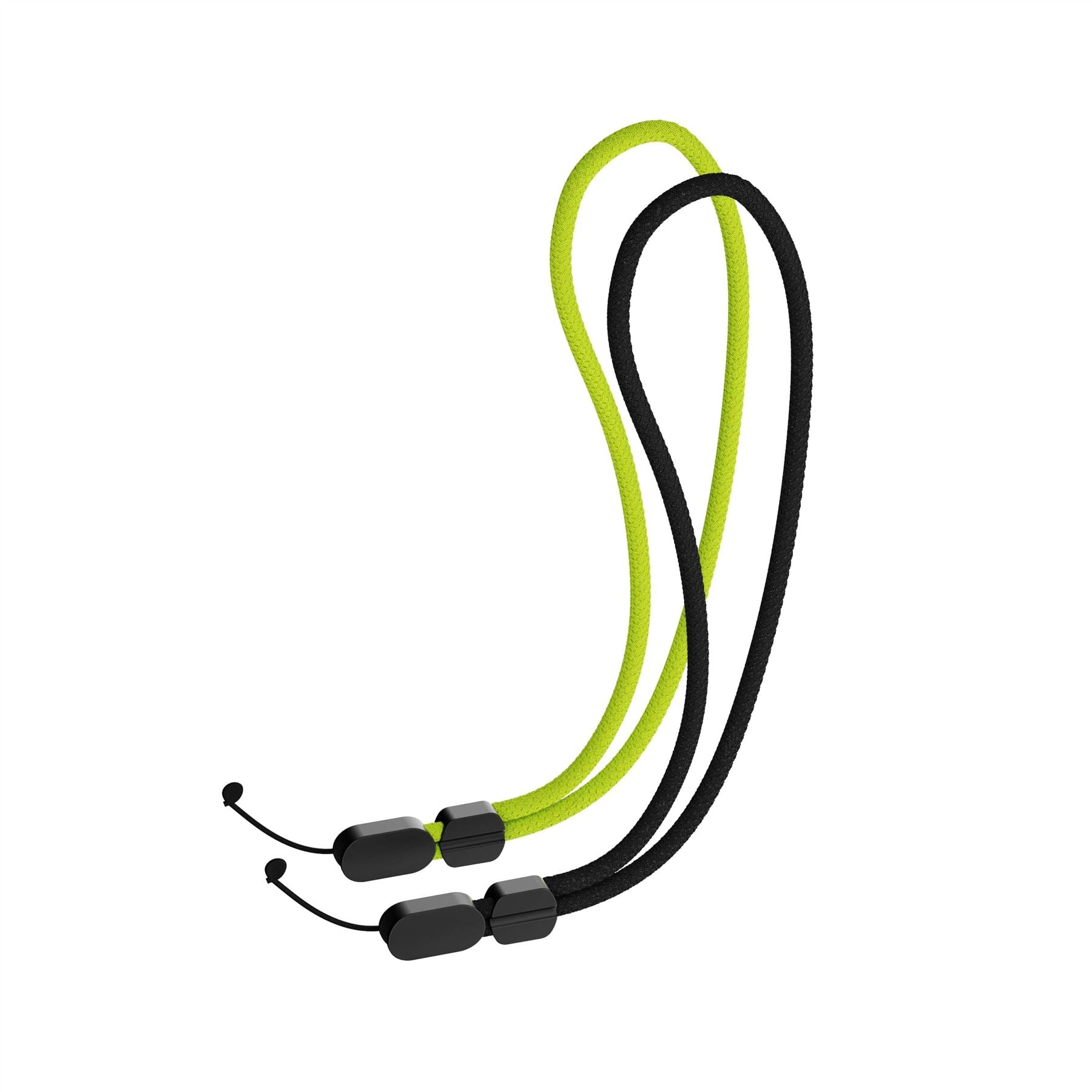 Lanyard Bundle (x2) - Black and Cyber Lime & Tech21 Ltd - AUS