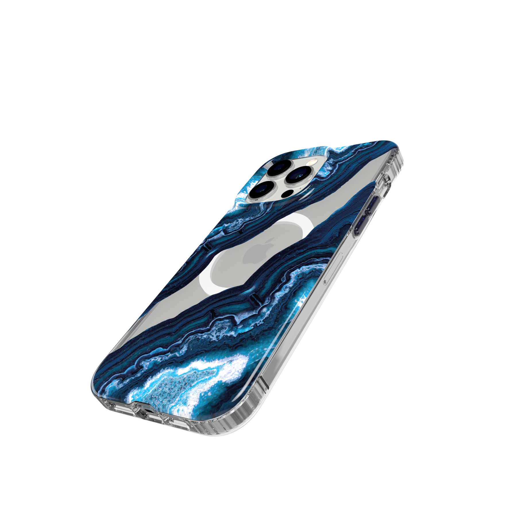 EvoArt - Apple IPhone 14 Pro Max Case MagSafe Compatible - Clear/Midni ...